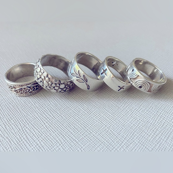 Jewelry | Balinese Style Sterling Silver Rings | Poshmark